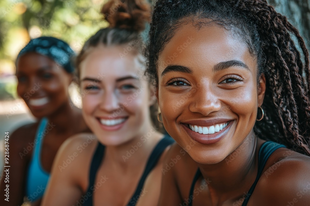 Happy multi generational women having fun together - Multiracial friends smiling on camera after ...
