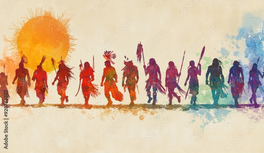 The Evolution of Leadership, A timeline of silhouettes evolving from ...