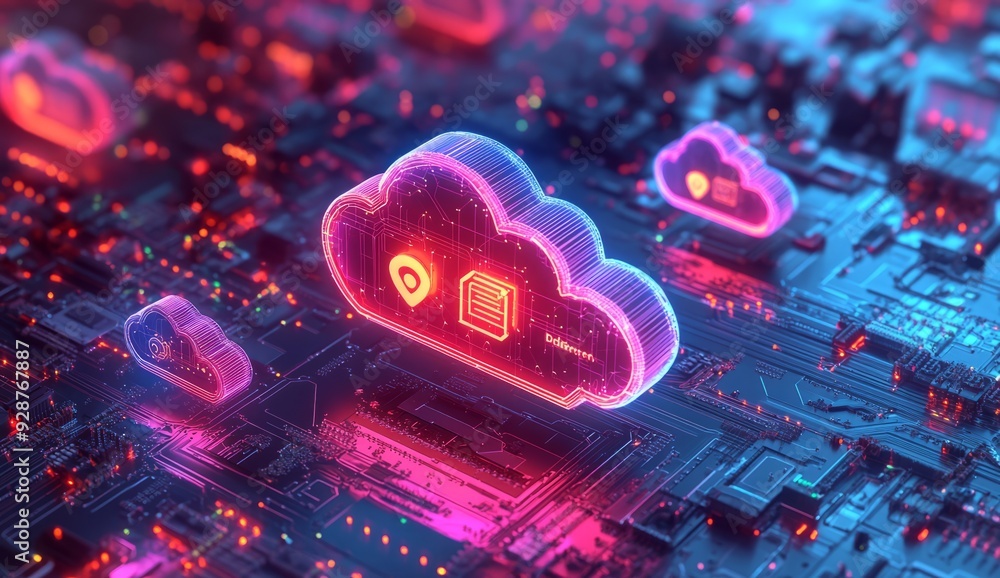 Cloud Computing Cost Efficiency, cost efficiency in cloud computing with an image showing pay ...