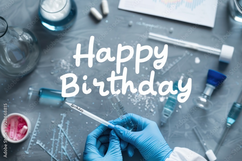 Science Collage: An educational collage with photos of science-themed ...