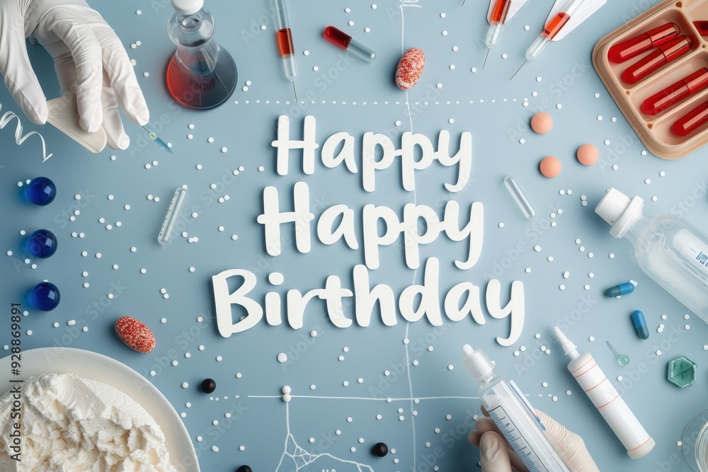 Science Collage: An educational collage with photos of science-themed ...