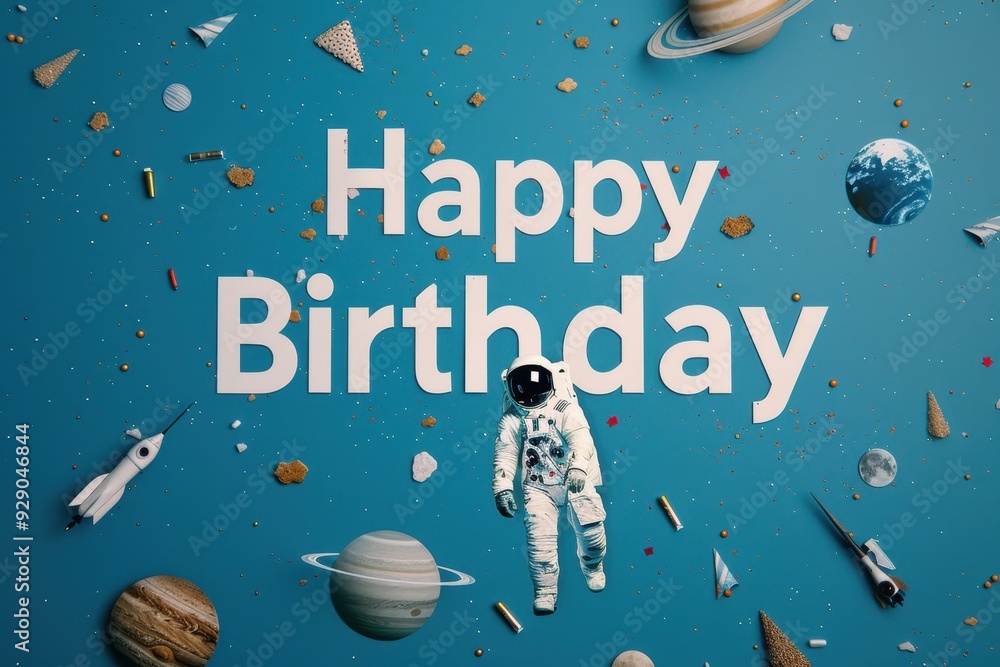 Space-Themed Collage: An out-of-this-world collage with photos of space ...