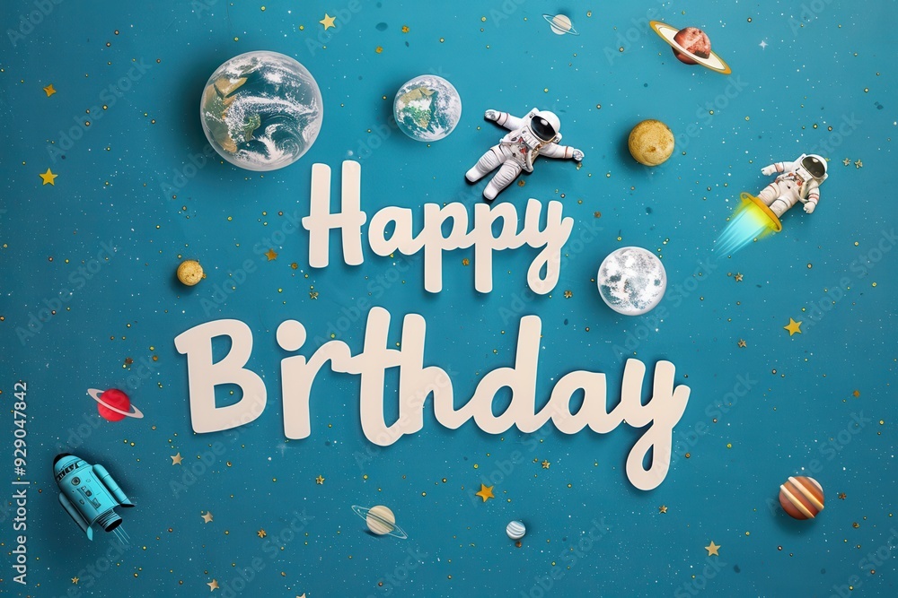 Space-Themed Collage: An out-of-this-world collage with photos of space ...