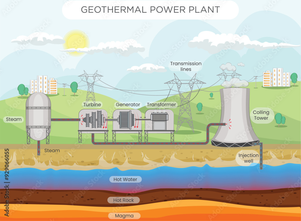 Geothermal Energy Harnessing Earth's Natural Heat for Sustainable Power and Eco-Friendly ...