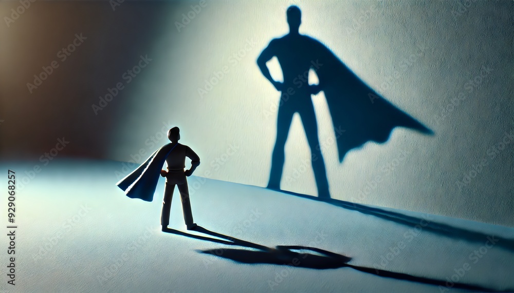 This powerful image captures the essence of self-empowerment and inner ...