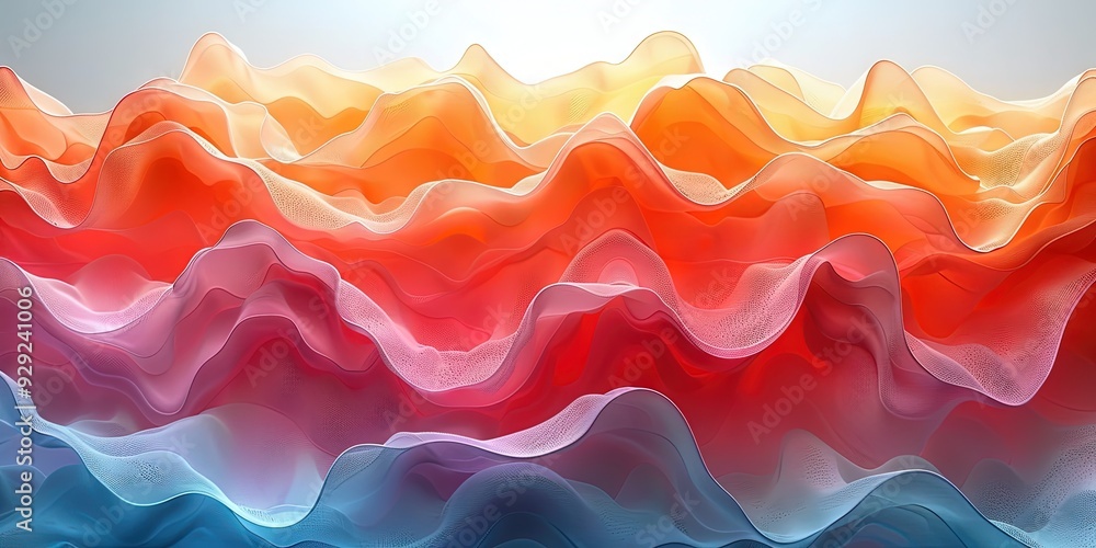 presentation background that shows amplification and elevation with a ...