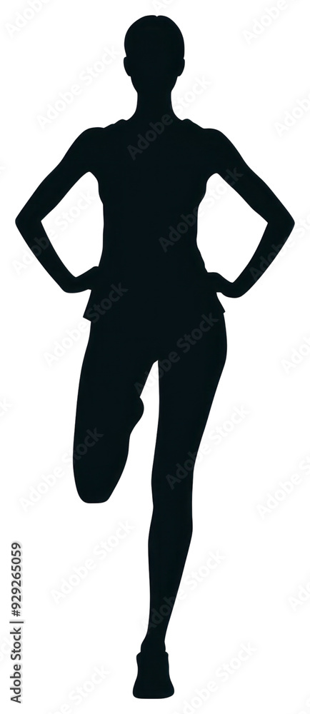 PNG Perfect human body woman silhouette backlighting person. Stock ...