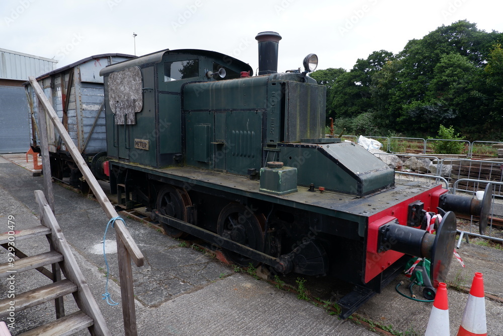 Fowler Diesel Shunter 1940 bought by the North Devon Clay Co in 1950 to ...