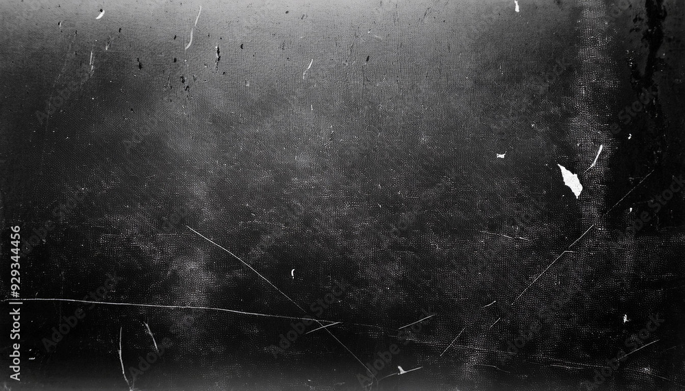 Dusty scratched and scanned old film texture with cracks; dirty grunge ...