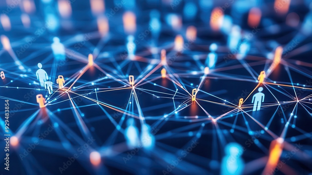 Visual of professionals navigating a complex network of ethical ...