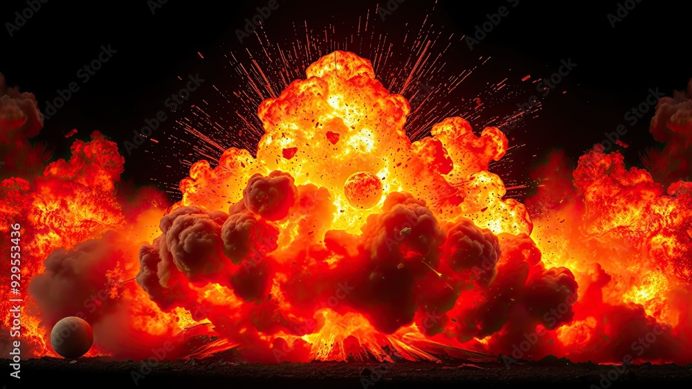 Fire in the fireplace, explosion wallpaper, fire explosion wallpaper ...