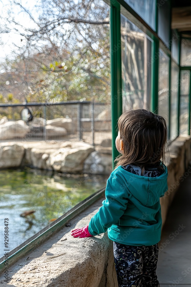 Students touring a zoo, observing animals in their habitats and ...