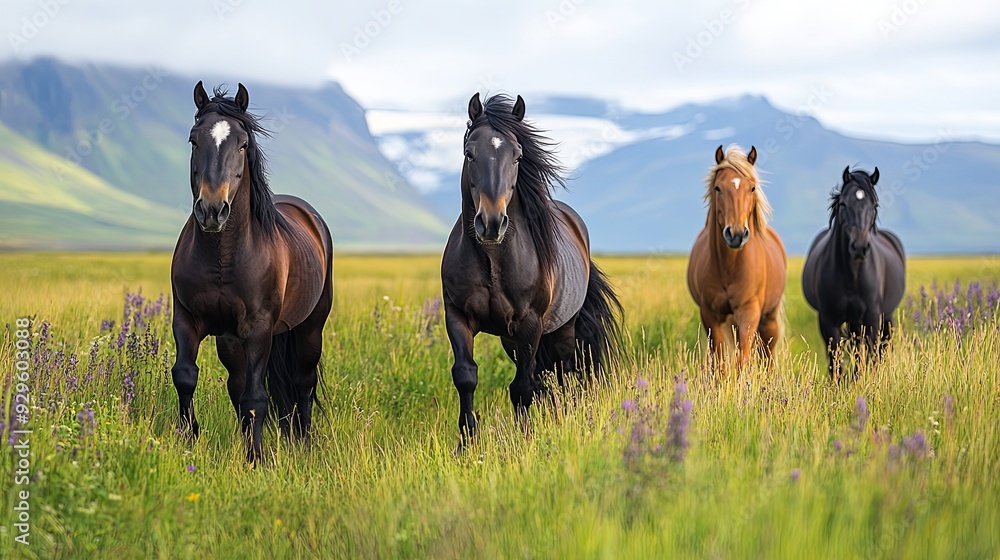 Capturing the Majestic Beauty of Icelandic Horses in Their Native ...