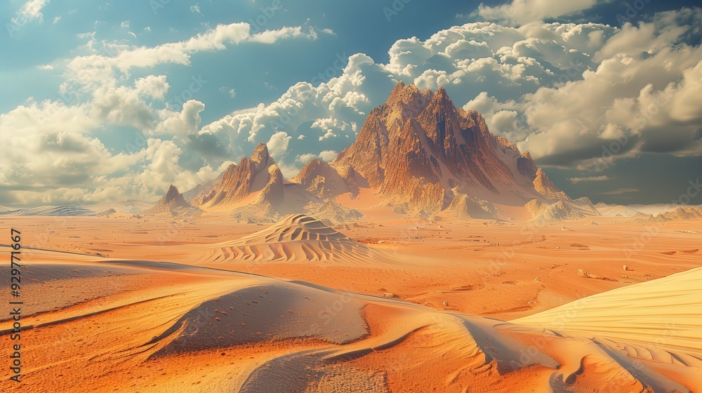 Desert heat waves and mirages create optical illusions and visual ...