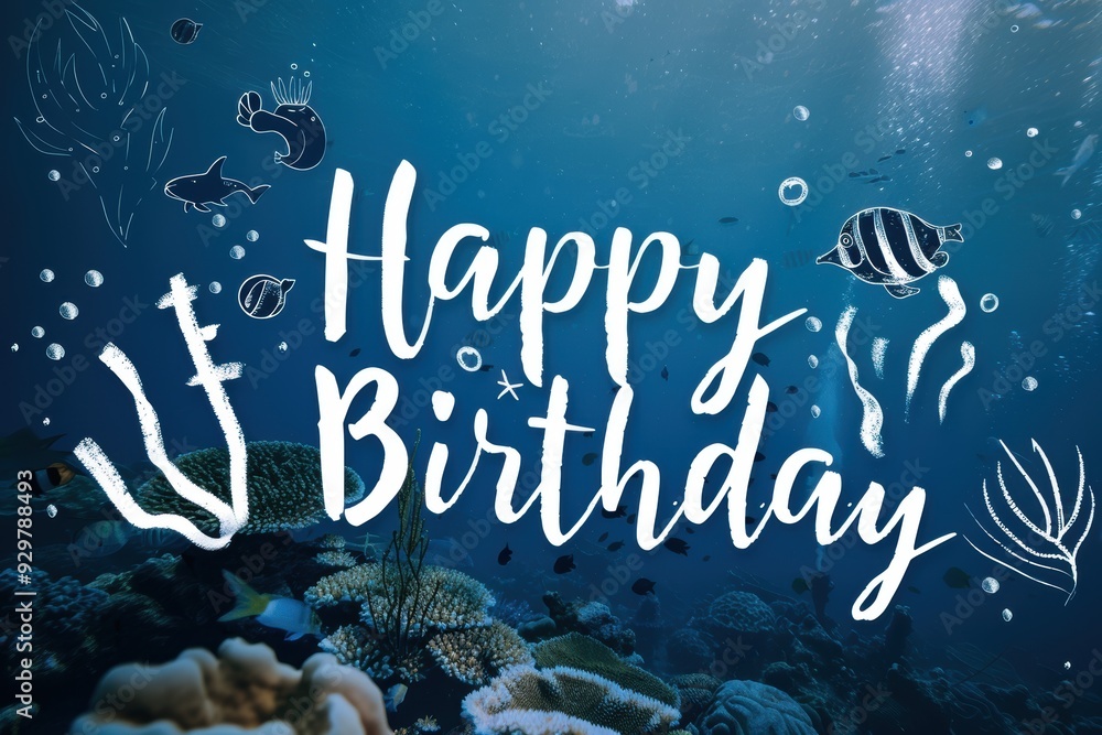 Underwater Collage: A cool collage with photos of underwater-themed ...