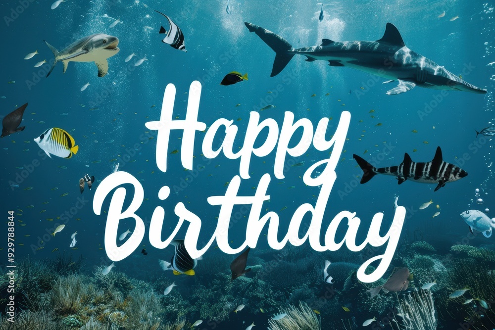 Underwater Collage: A cool collage with photos of underwater-themed ...