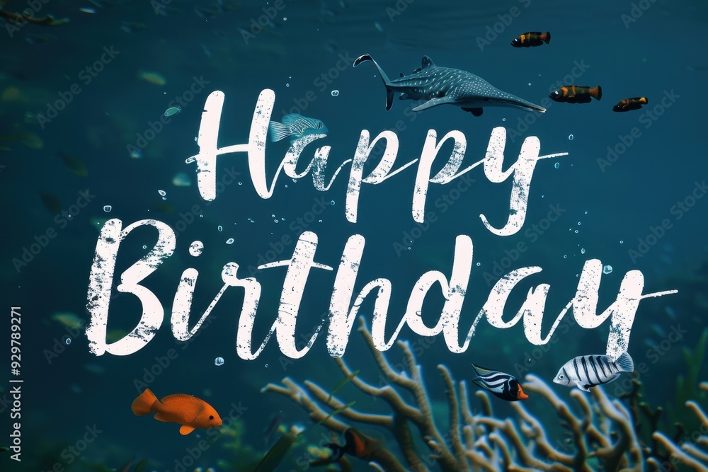 Underwater Collage: A cool collage with photos of underwater-themed ...