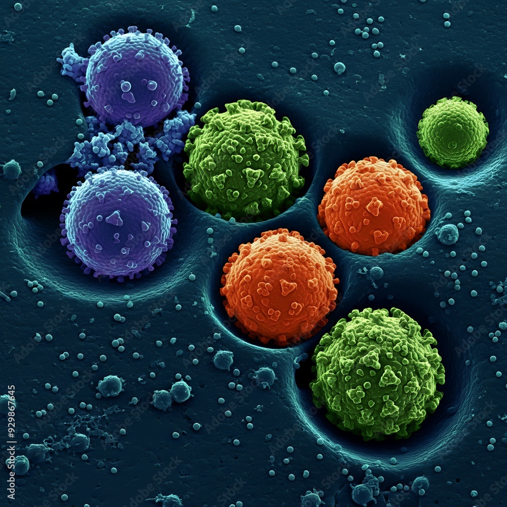 Monkeypox various stages of the virus’s assembly, including immature ...