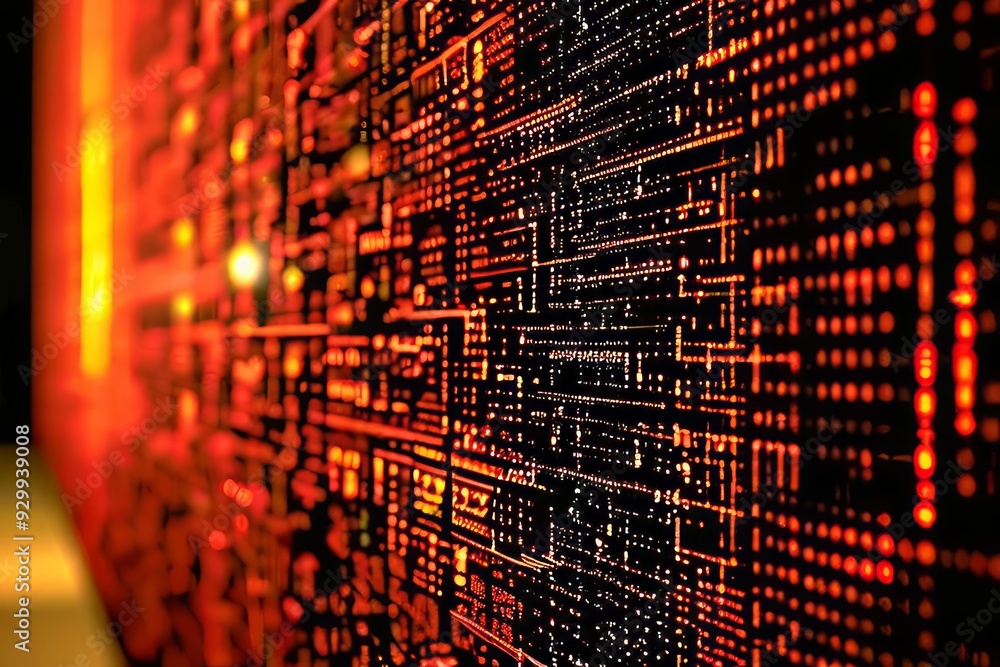 matrix code ascii a digital rain of matrix code characters formi foto ...