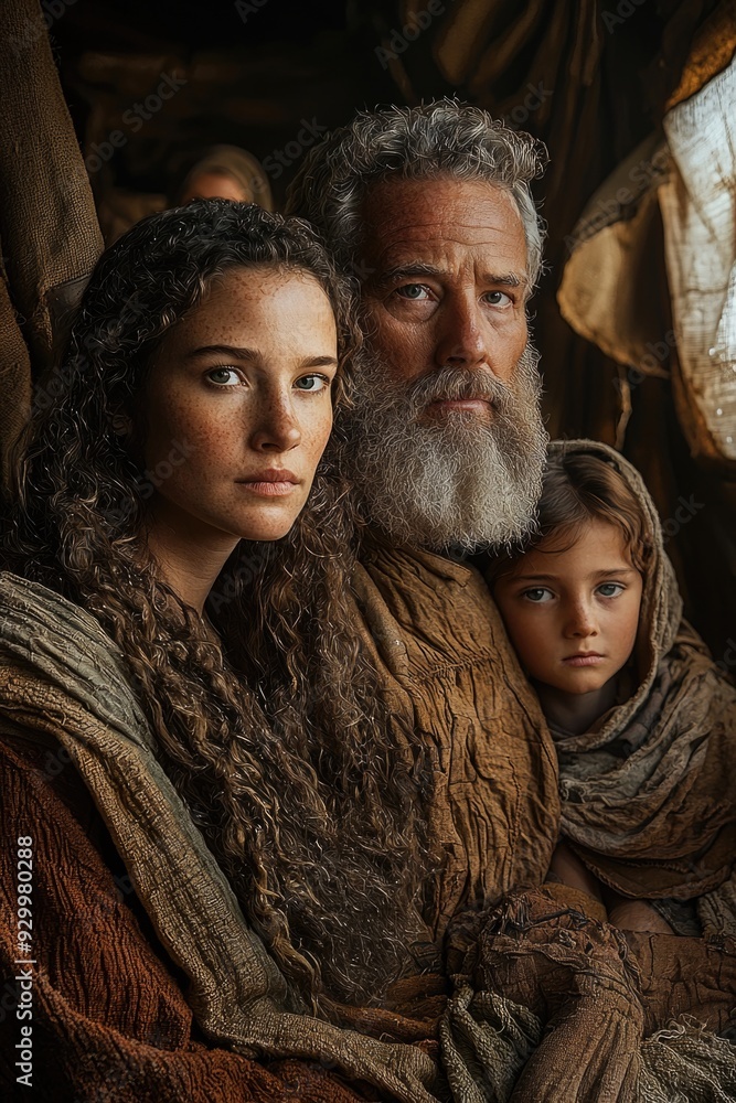 Noah's journey, depiction of religious personality Noah and his ark ...