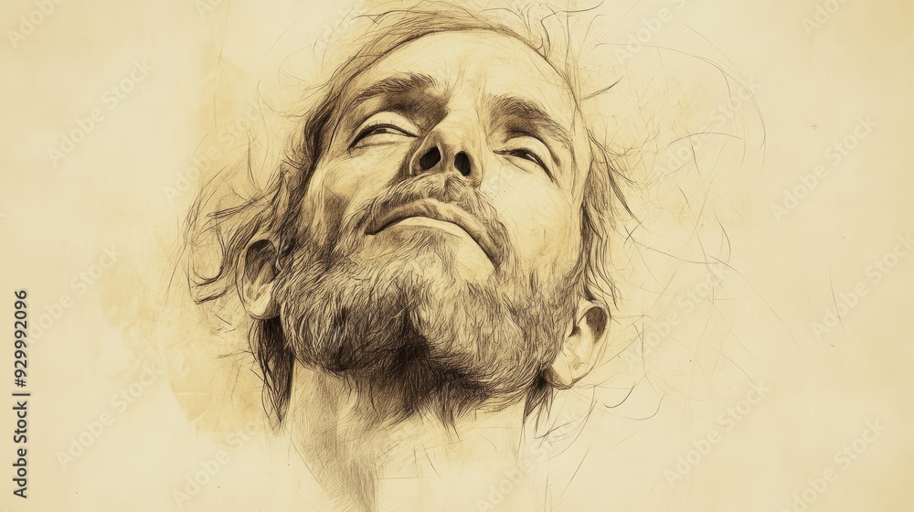 Biblical Illustration of Eliphaz Speaking - Eliphaz Recounting a Dream ...