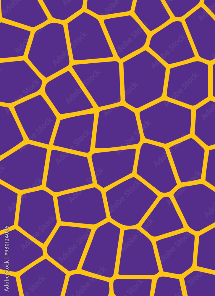 Voronoi diagram geometric tile texture, background, stone texture ...