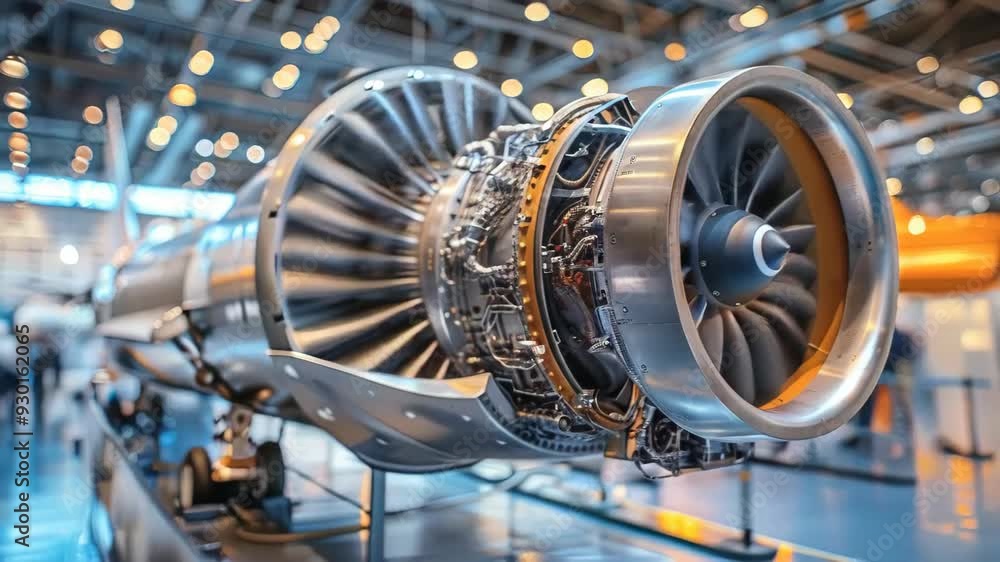 video of Turbine Engine Profile: Aviation Technologies. Detailed ...