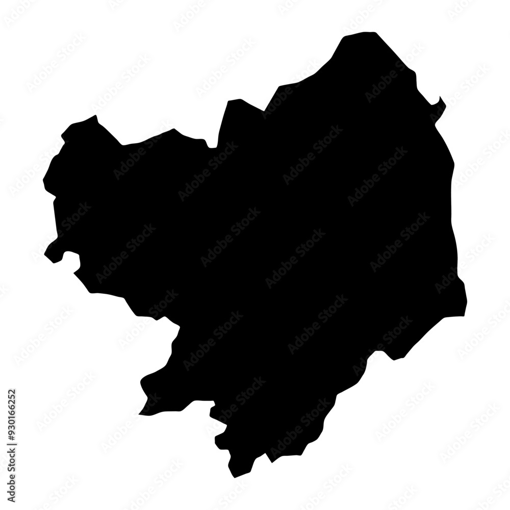Murree district map, administrative division of Pakistan. Vector ...