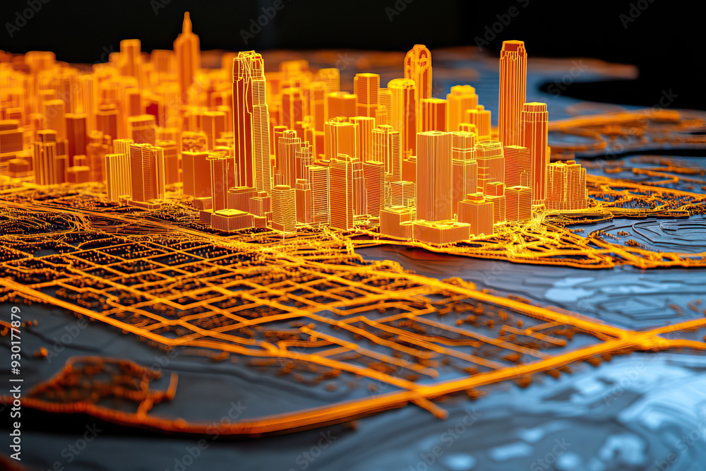 Technical aerial visual, 3D LiDAR GIS aerial map satellite scan model ... Technical aerial visual, 3D LiDAR GIS aerial map satellite scan model ...