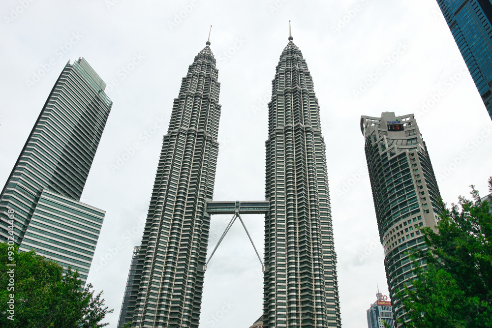 July 22, 2023: petronas twin towers, the tallest buildings in Kuala ...