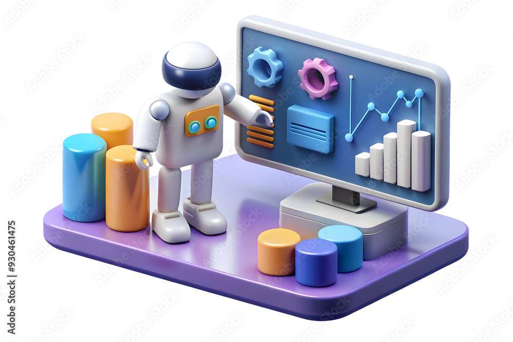 Modern AI-Driven Digital Marketing Agency Concept with Interactive ...