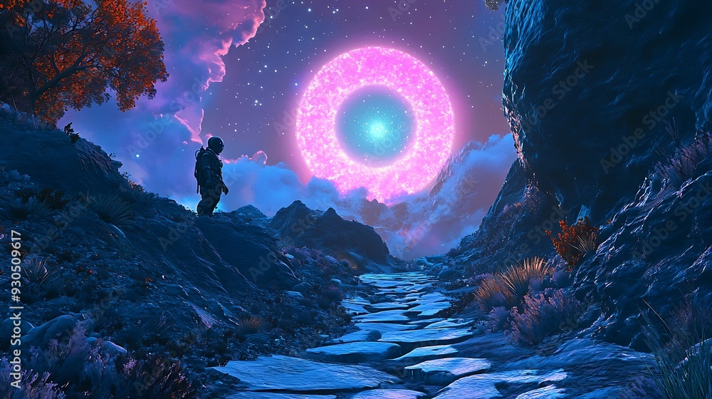 Guardian of the Cosmic Gateway - Stunning Ultra-Realistic Quasar View ...