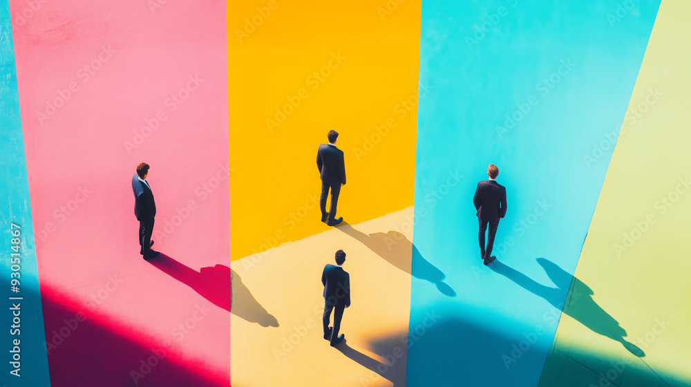 inner circle, competition between departments, teams, gang, Office ...