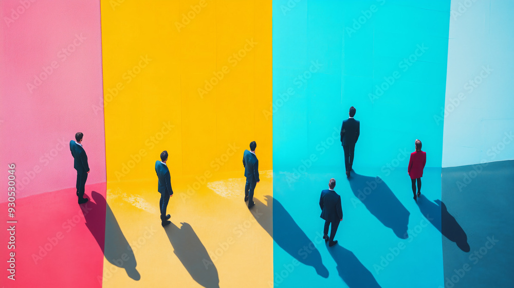 inner circle, competition between departments, teams, gang, Office ...