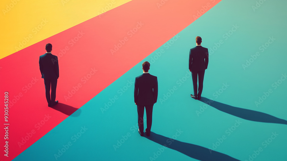 inner circle, competition between departments, teams, gang, Office ...