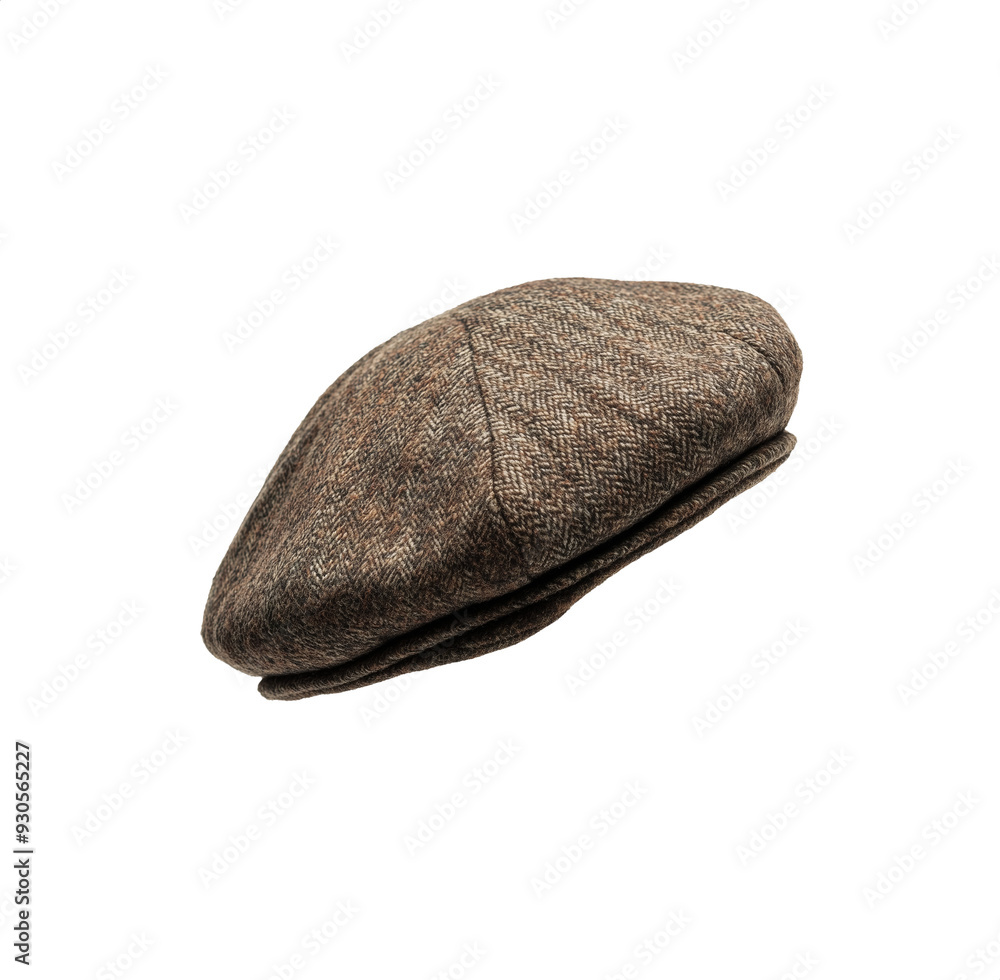 Newspaper boy retro cap. Vintage classic Linen summer ivy cap ...