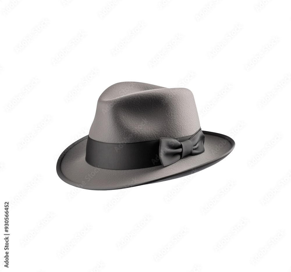 Trilby hat. Isolated transparent background PNG. Model 05 Stock Photo ...