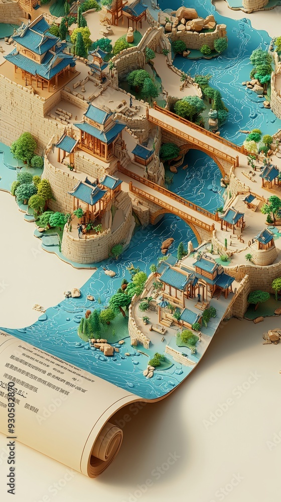 Ancient Chinese Scroll Unfurled: 3D Animated 'Along the River During ...