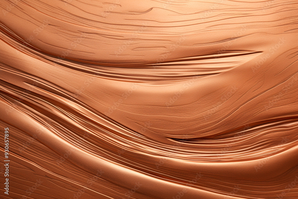 Photograph of copper surface texture, emphasizing its metallic sheen ...