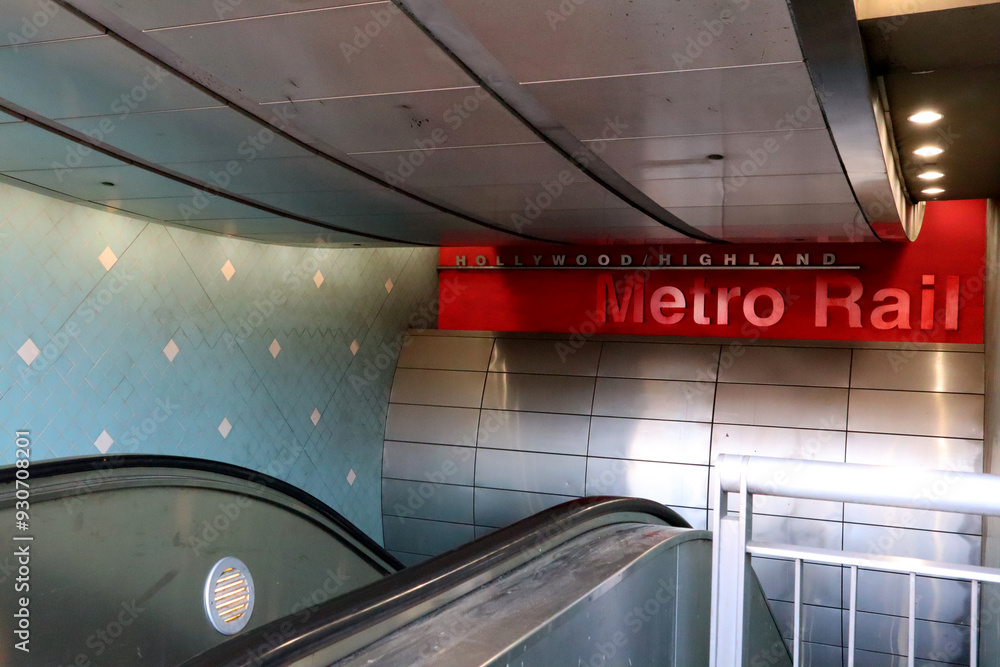 Hollywood (Los Angeles), California – July 9, 2024: entrance of ...