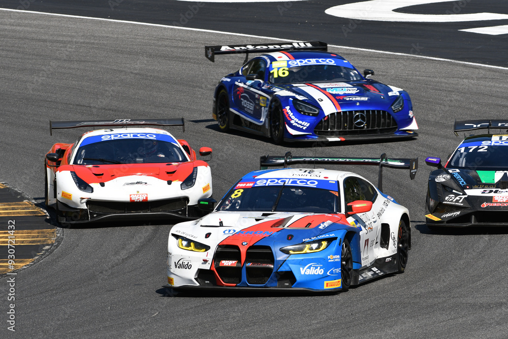 Scarperia, Italy - July 13th 2024: BMW G82 M4 GT3 BMW Italia Ceccato ...