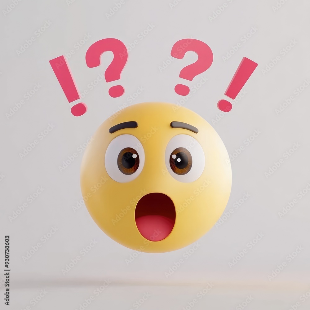 Bright and joyful 3D emoji expression of elation with vibrant colors ...