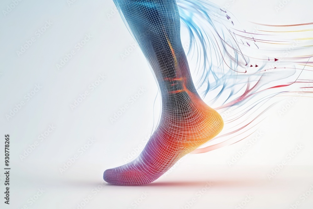 This closeup illustrates the inertia involved in a leg strike ...