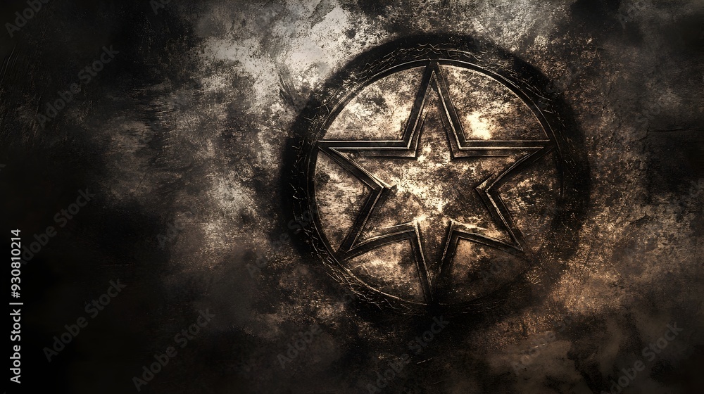 Ominous Occult Symbols and Dark Magic Sigils in Digital Manipulation ...