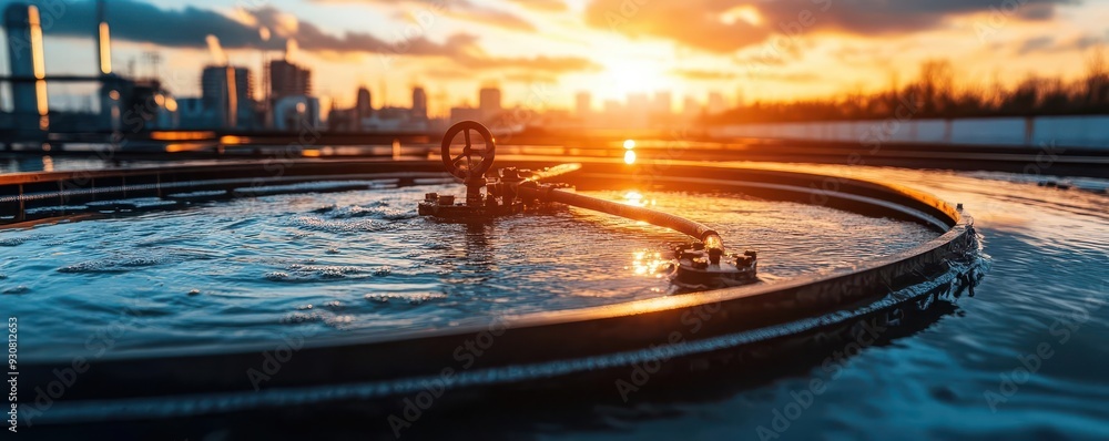 Imagine a smart city water management facility that uses sensors and AI ...