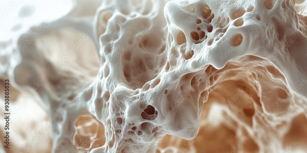 This image illustrates the complex process of bone resorption ...