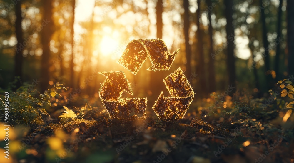 This image symbolizes the circular economy, highlighting the importance ...