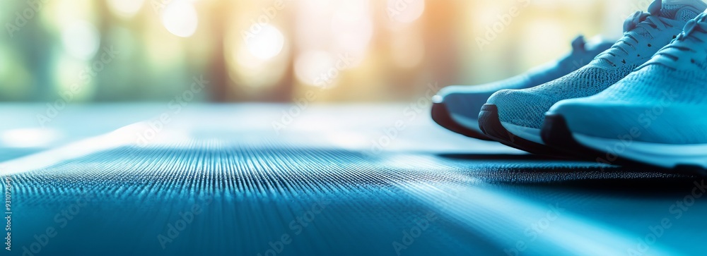 The benefits of regular physical activity banner with copyspace for ...