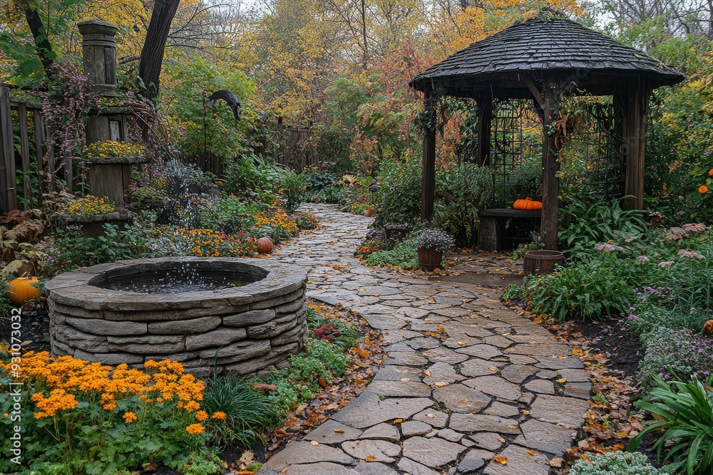 Craft a chilling yet enchanting Halloween garden w 394 garden, path ...