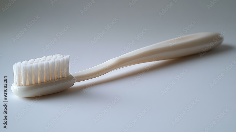Capture a lowangle view of a sleek modern toothbru 205 toothbrush ...